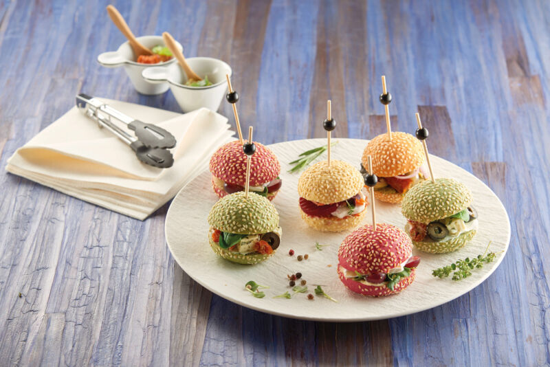 Mini mix buns (4 srt) | Diversi Foods