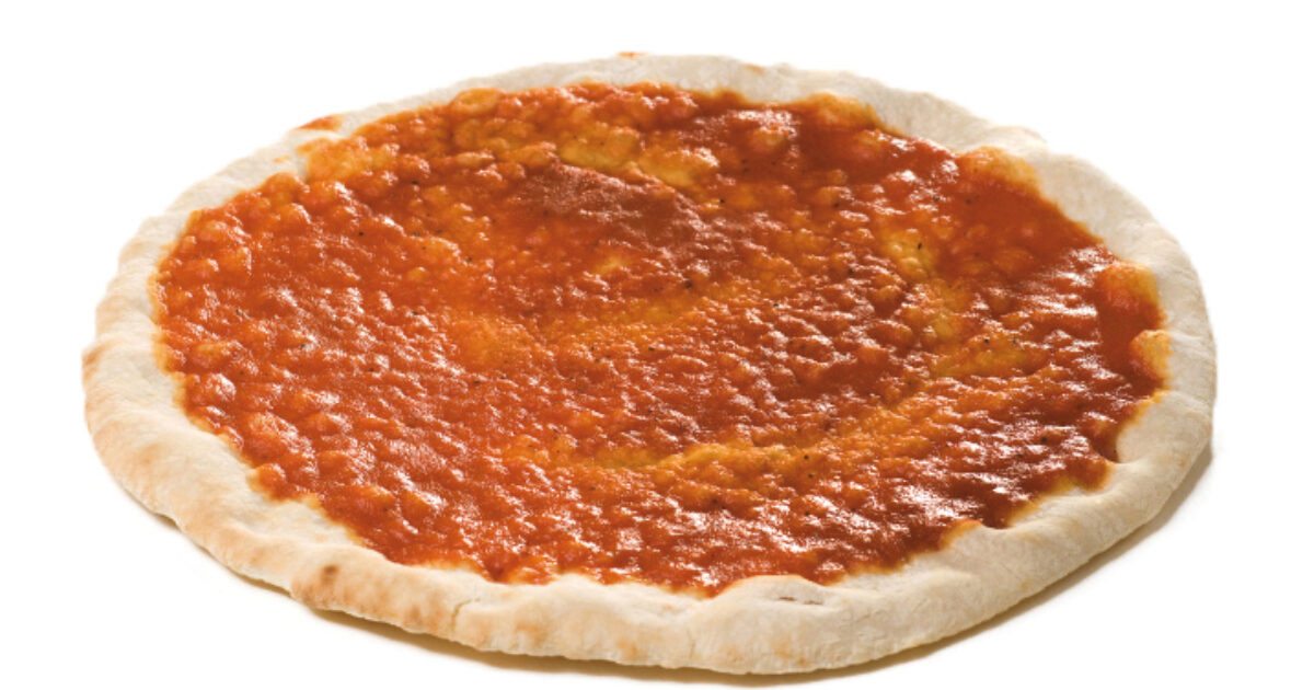Ronde Pizza Getomateerd | Diversi Foods